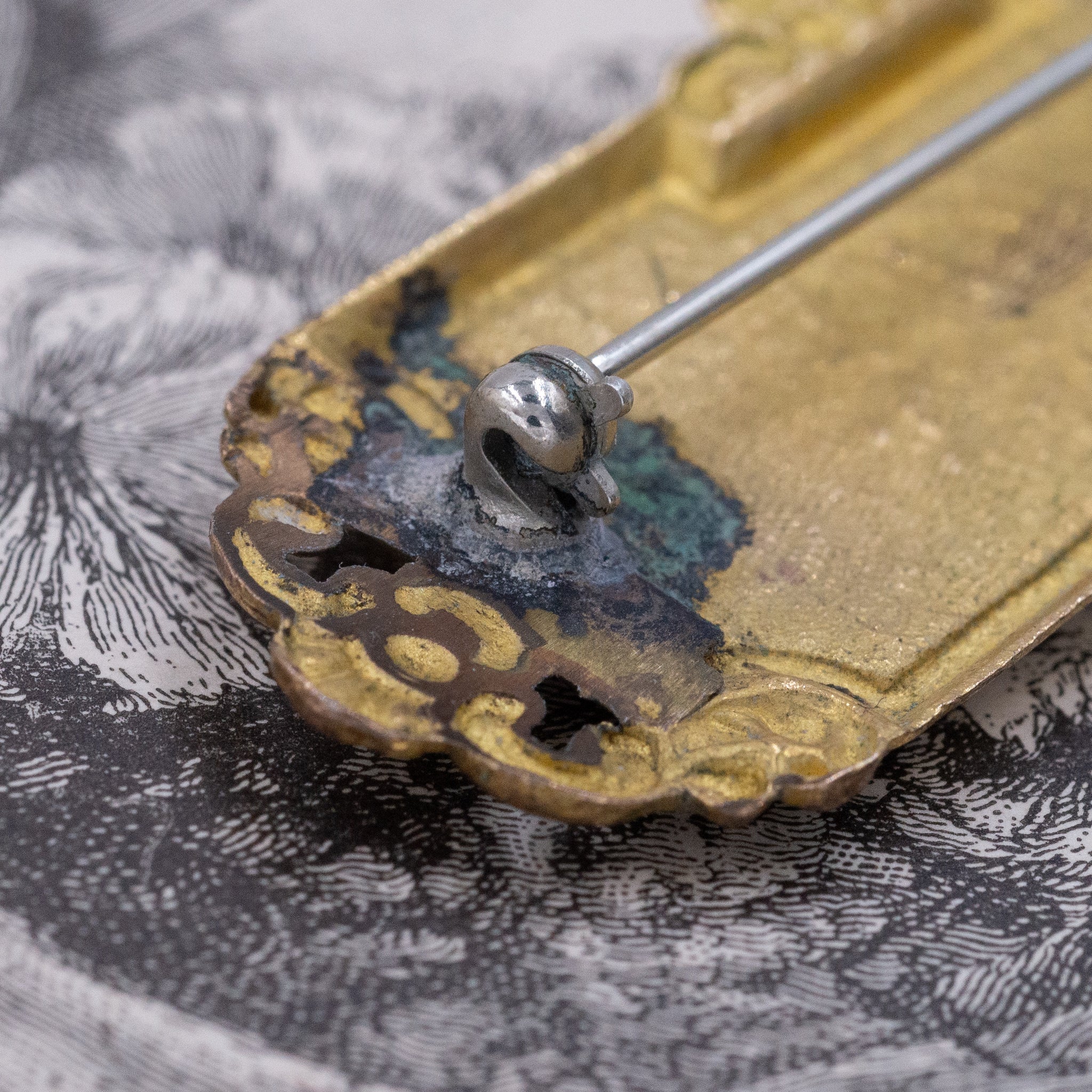 Napoleonic-Era Pinchbeck Brooch – Pippin Vintage Jewelry