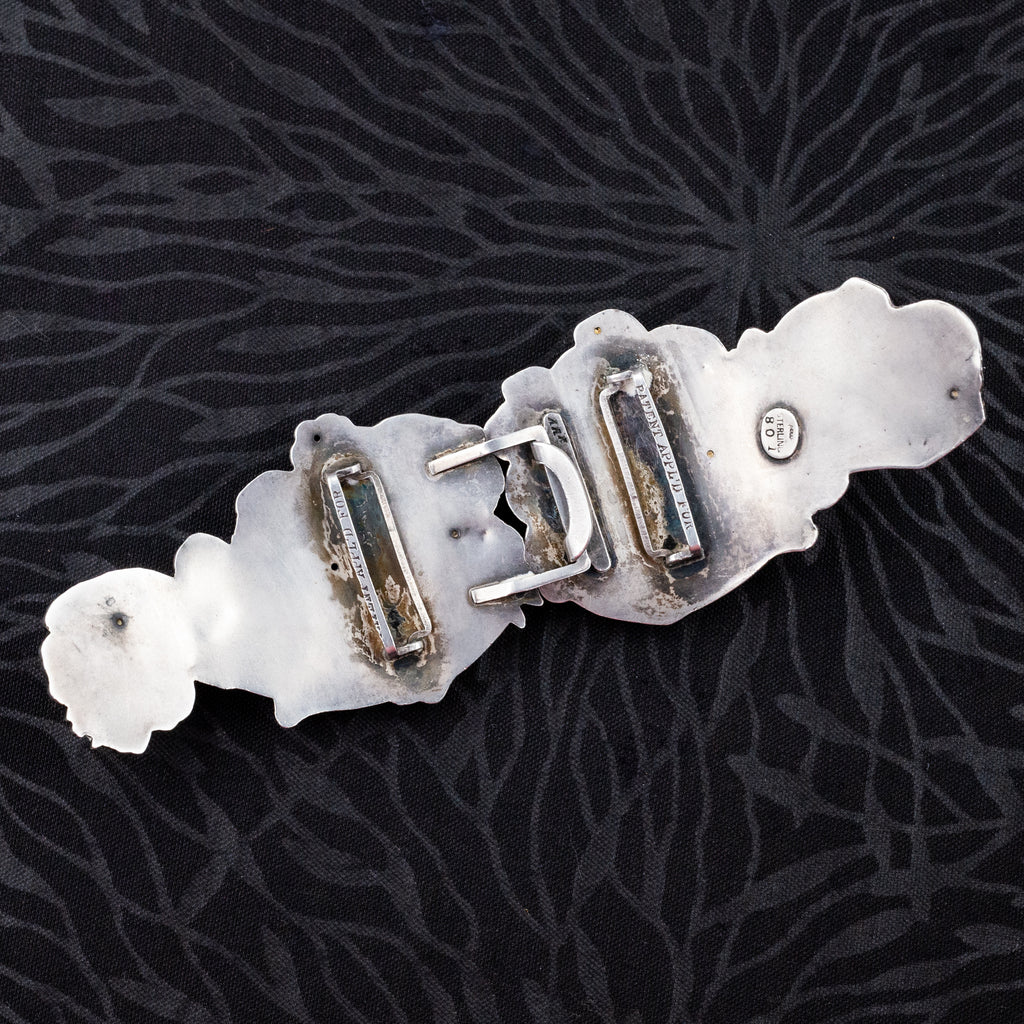 Art Nouveau Sterling Buckle by William Kerr – Pippin Vintage Jewelry