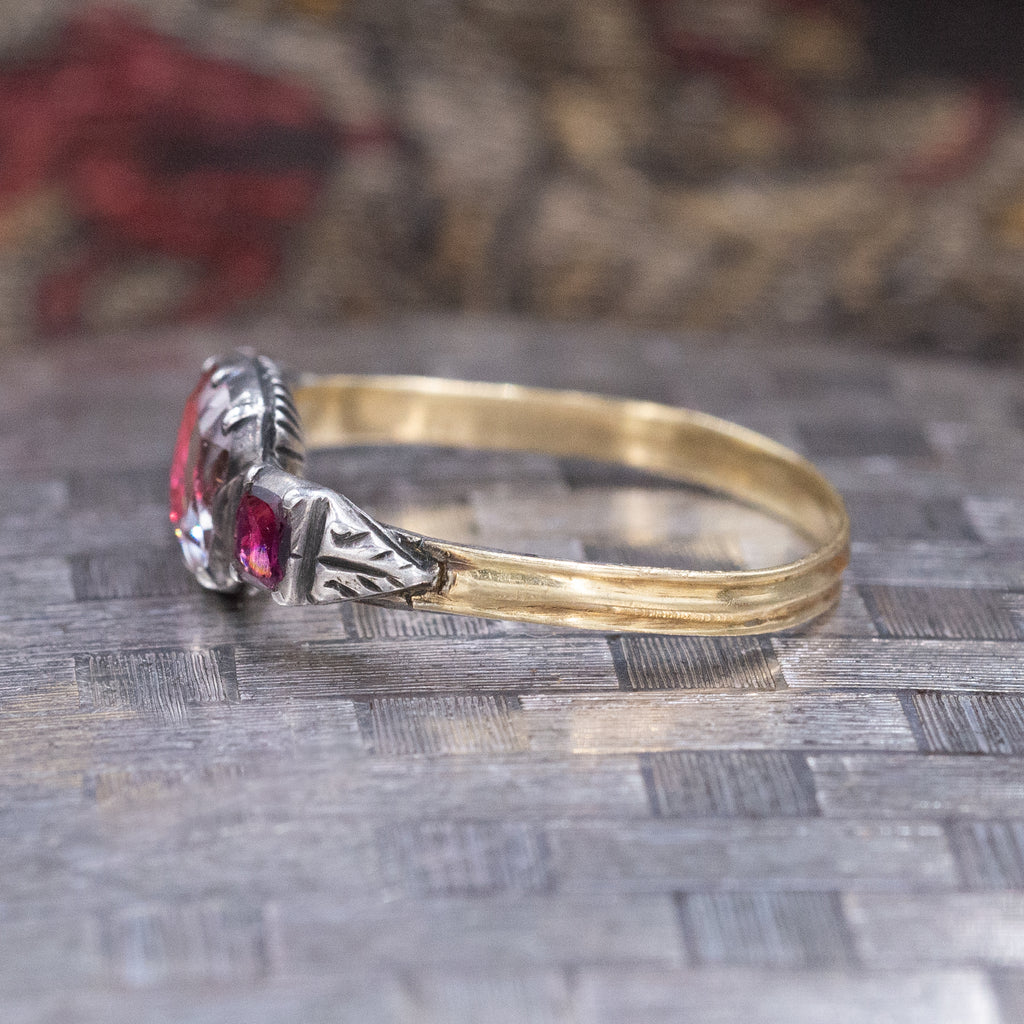 18th Century Stuart Crystal Cypher Ring – Pippin Vintage Jewelry