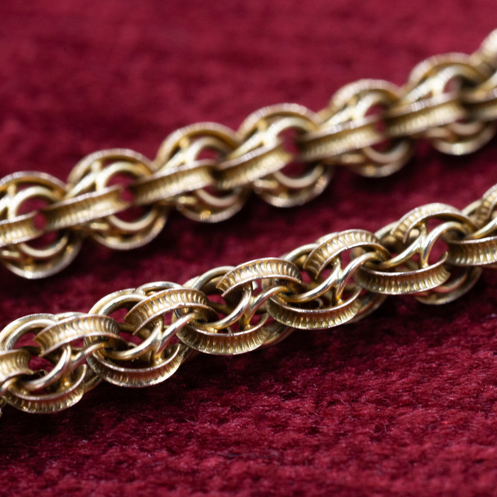 Victorian Long Intricate Link Chain – Pippin Vintage Jewelry