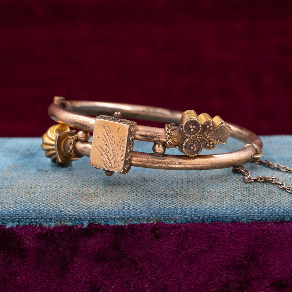 Victorian Wedding Bracelets With Original Box – Pippin Vintage Jewelry