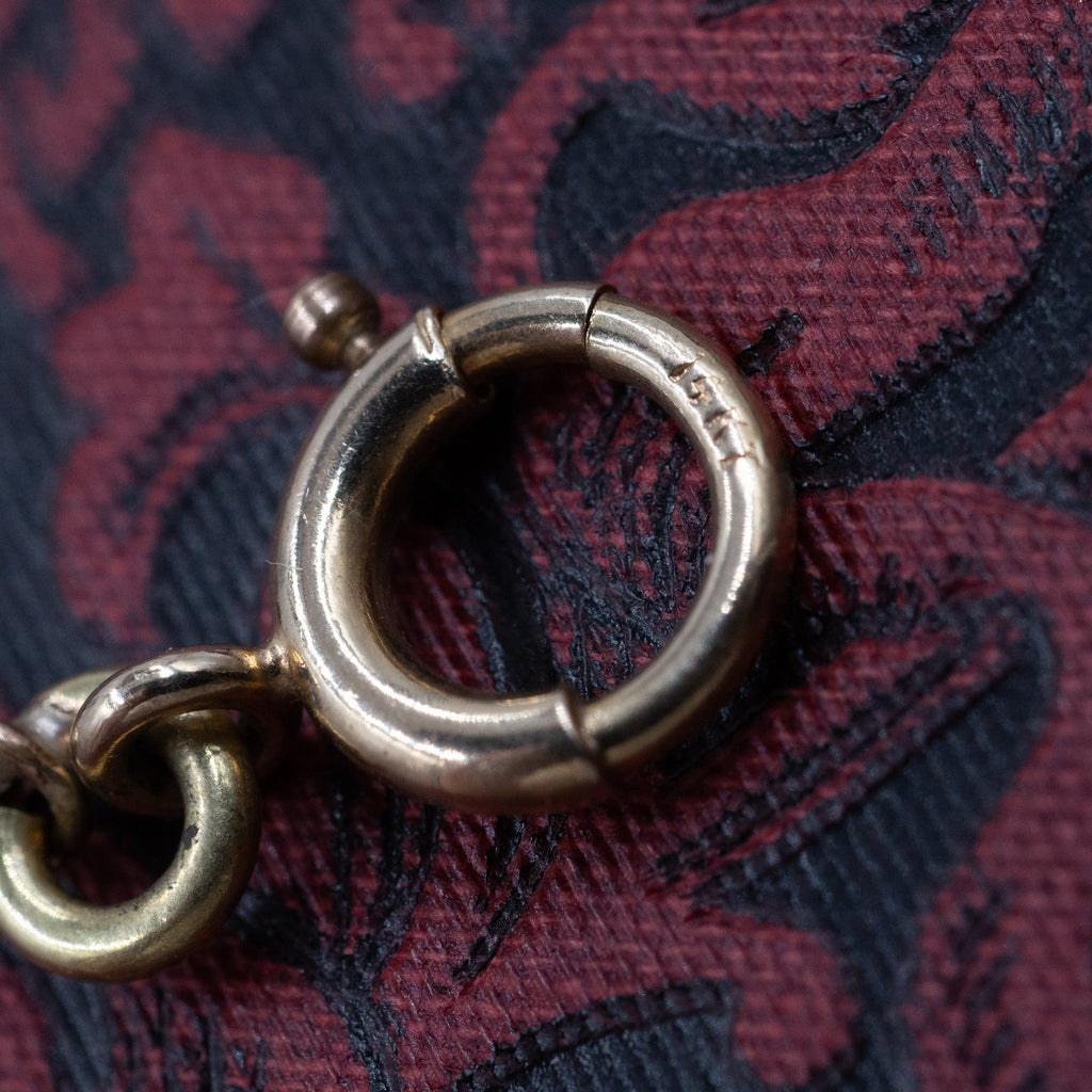 Antique Two-Tone Rope Chain with Swivel – Pippin Vintage Jewelry