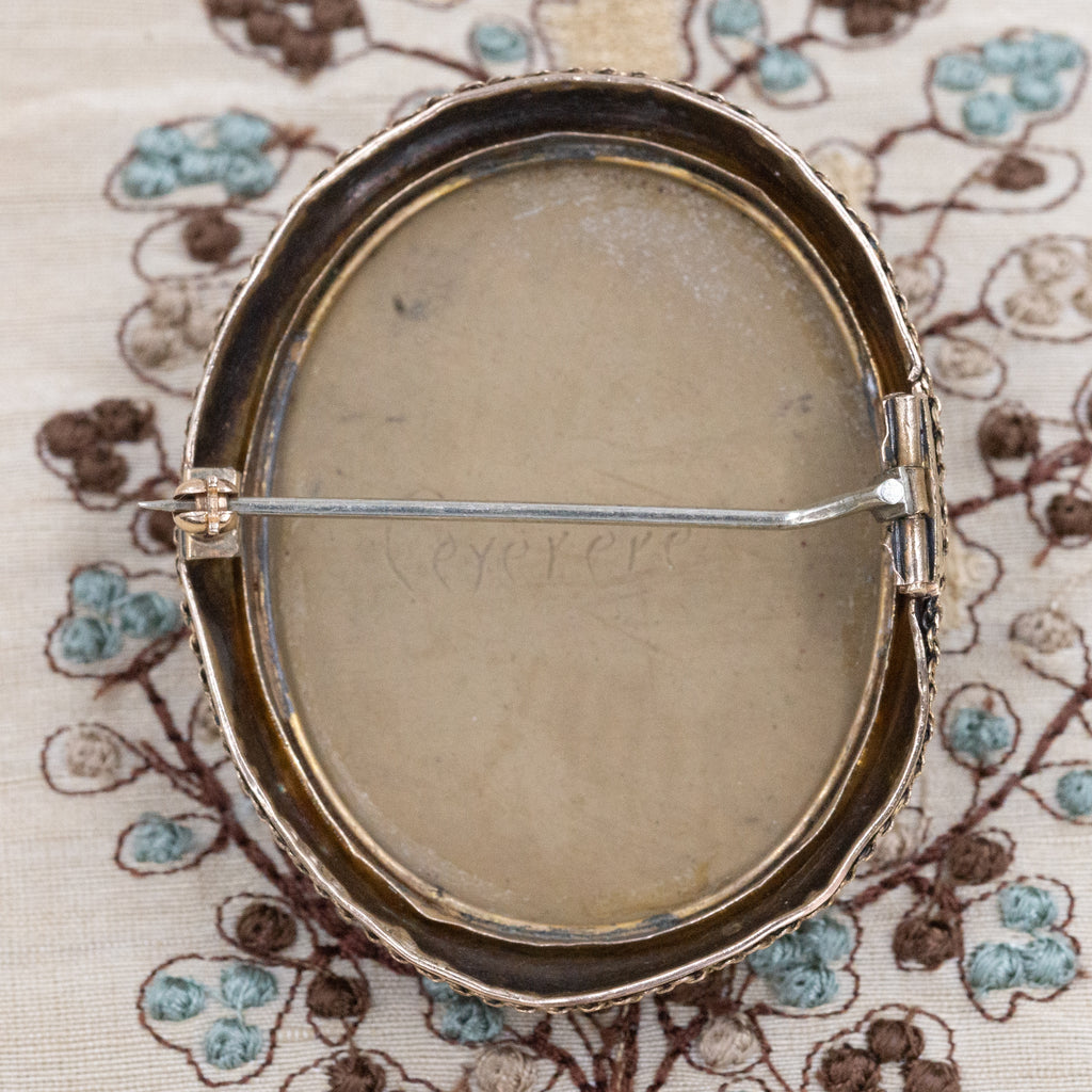 Ceres Lava Cameo c1850 – Pippin Vintage Jewelry