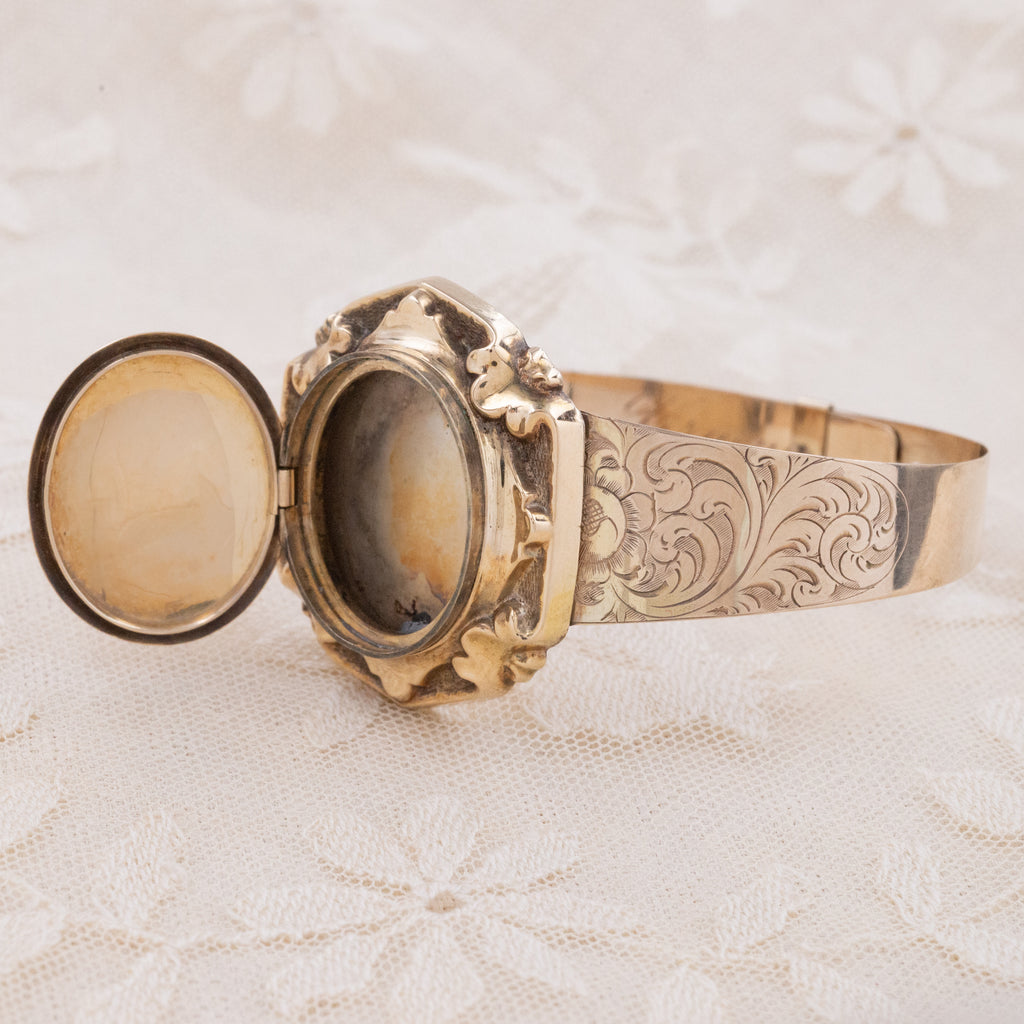 Victorian Locket Bracelet – Pippin Vintage Jewelry