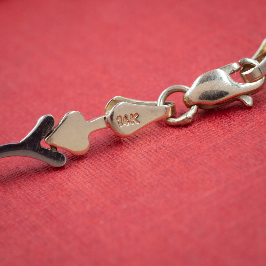 Heart Arrows Chain Bracelet c1980 – Pippin Vintage Jewelry