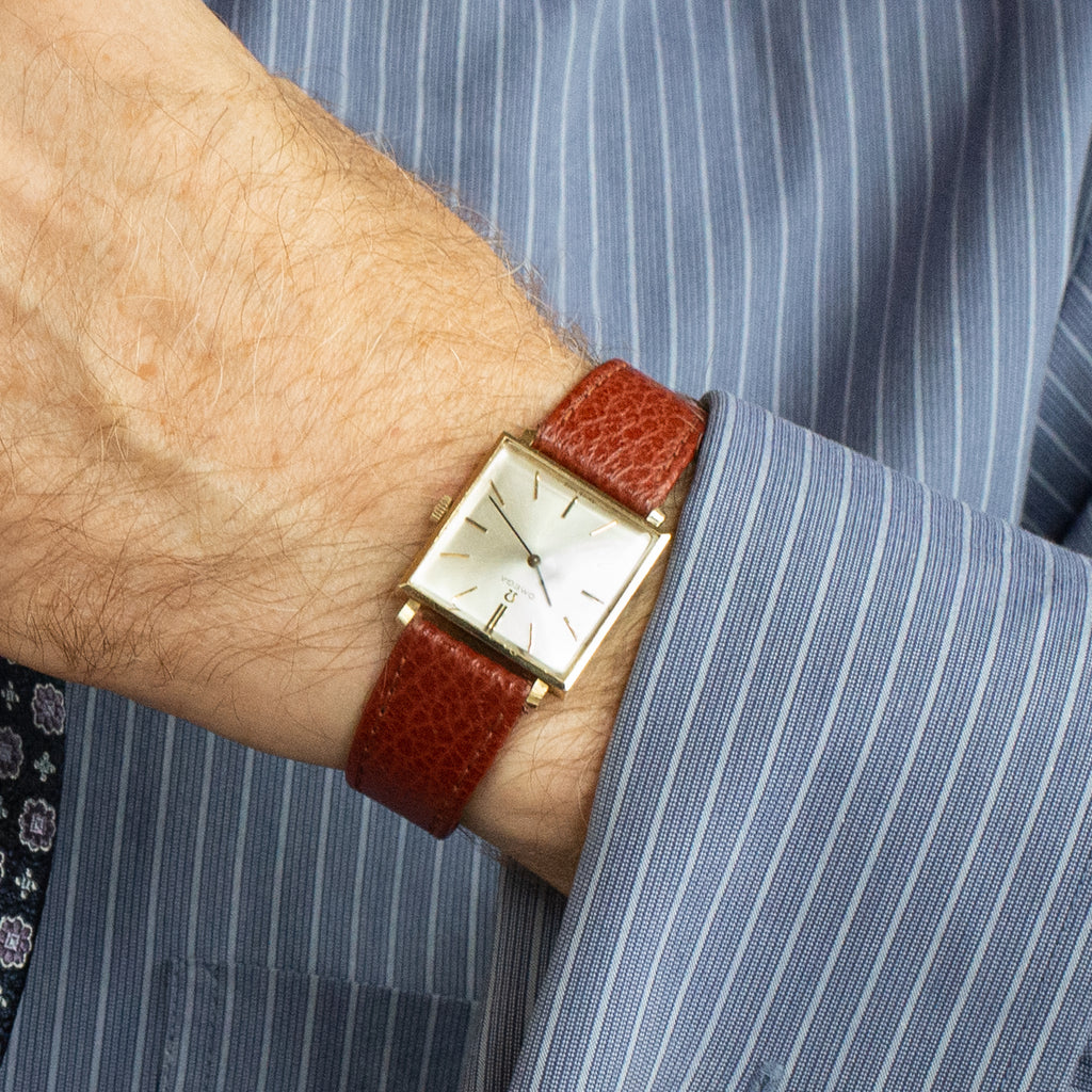 Omega Square Face Watch c1971 – Pippin Vintage Jewelry