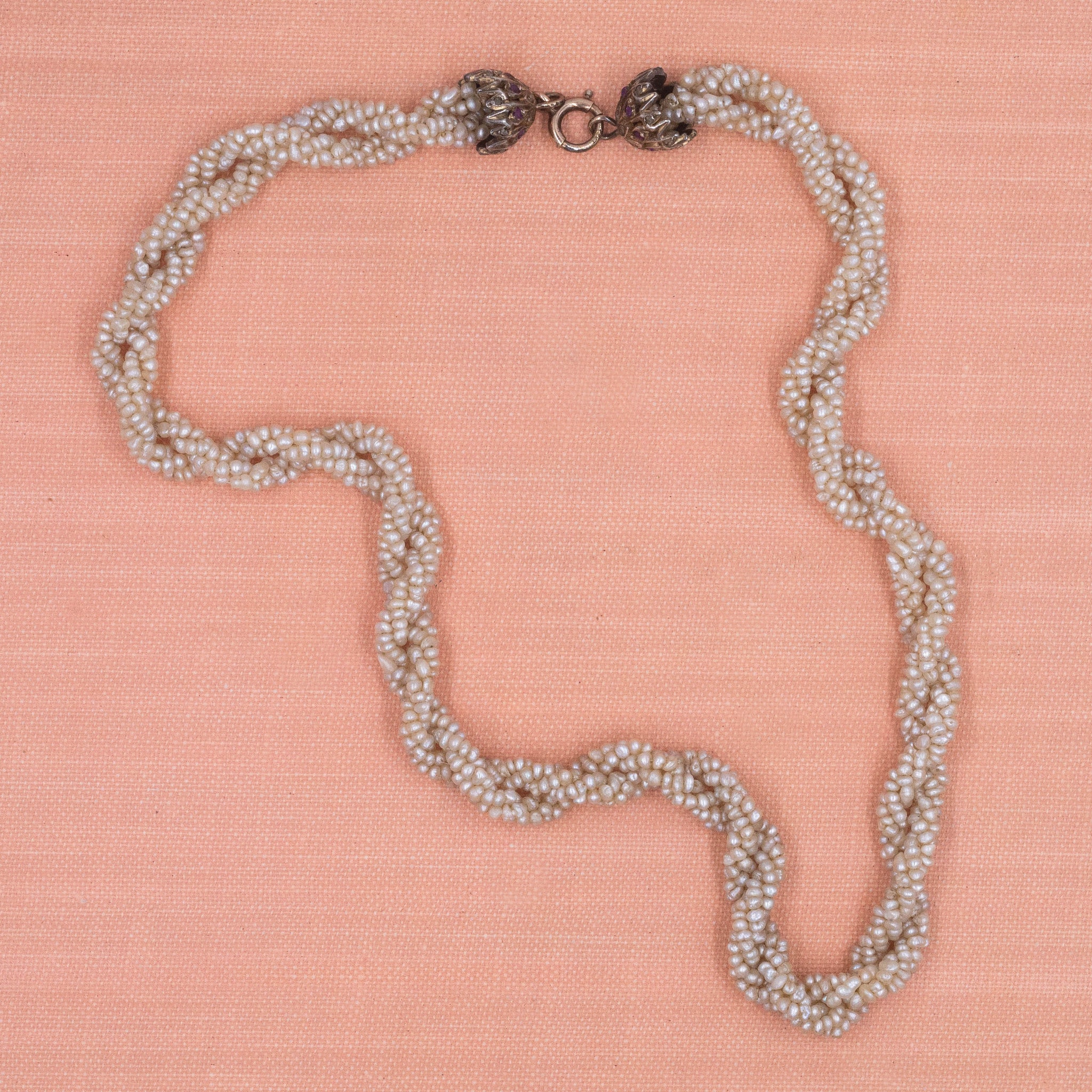 Georgian Pearl Torsade Necklace c1840 – Pippin Vintage Jewelry