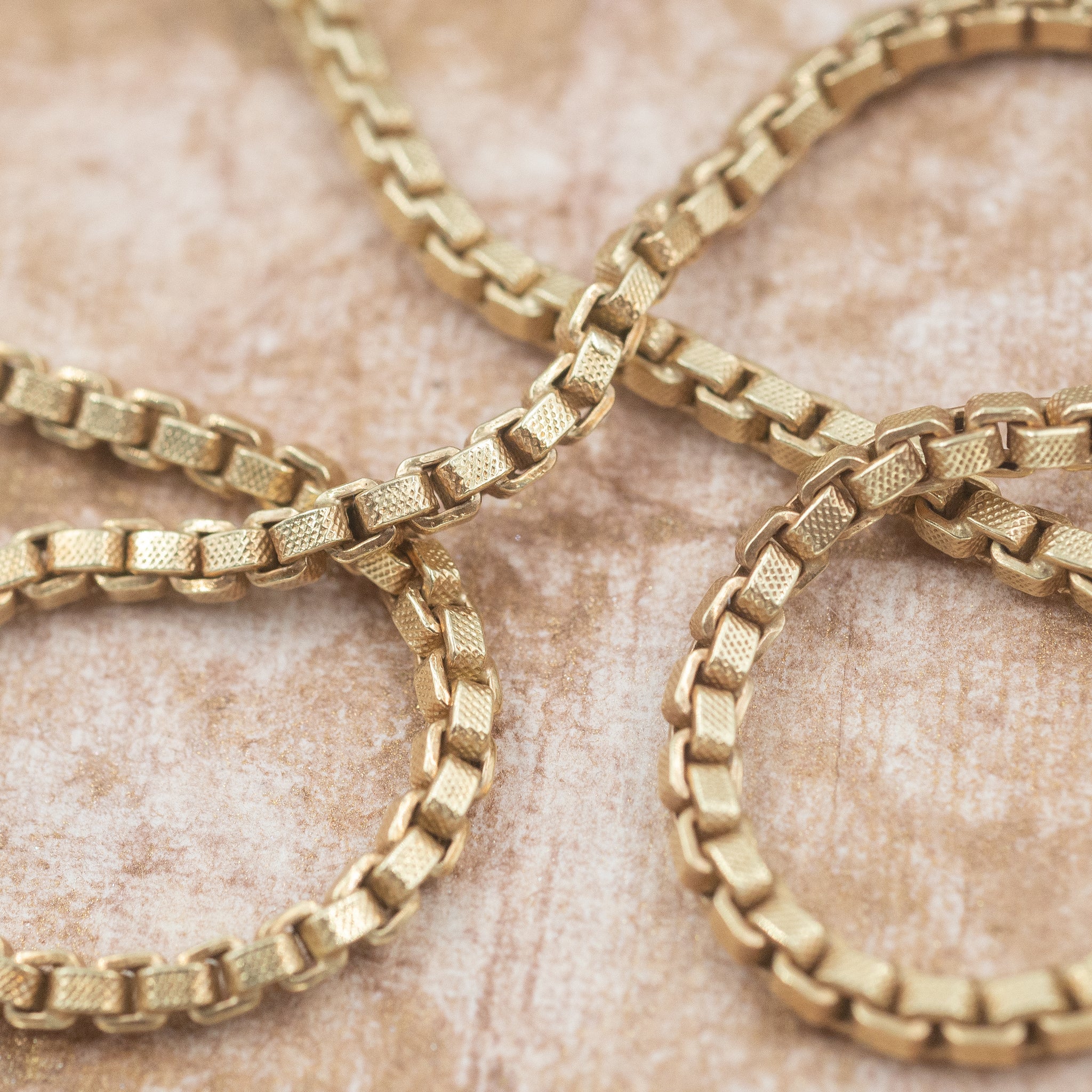 Thick Box Chain c1960 – Pippin Vintage Jewelry