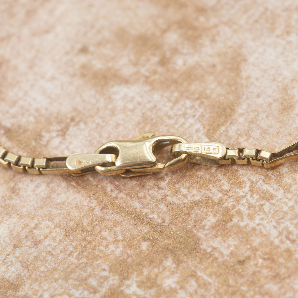 Figaro Box Chain – Pippin Vintage Jewelry