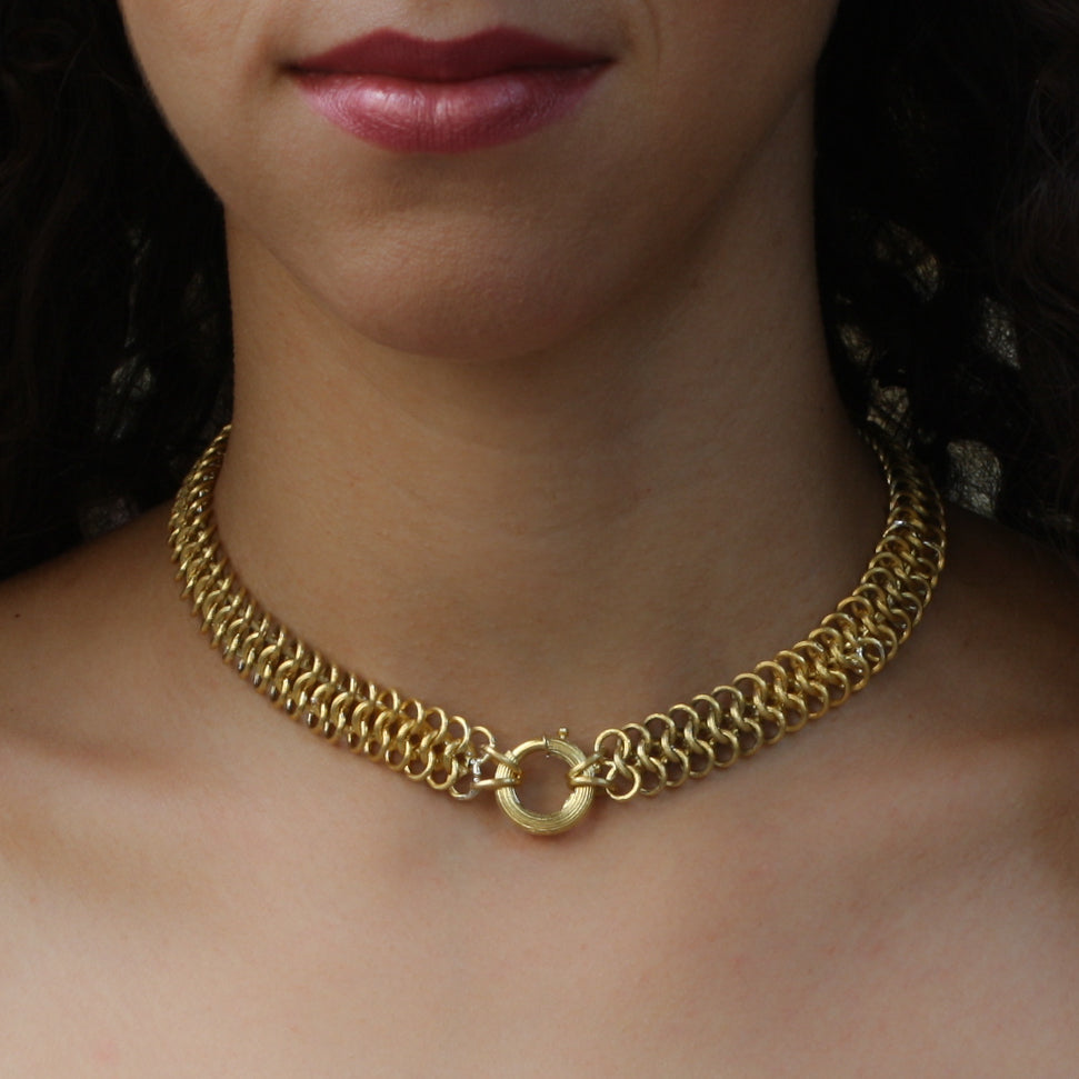 Victorian Vertebrae Choker or Watch Chain – Pippin Vintage Jewelry