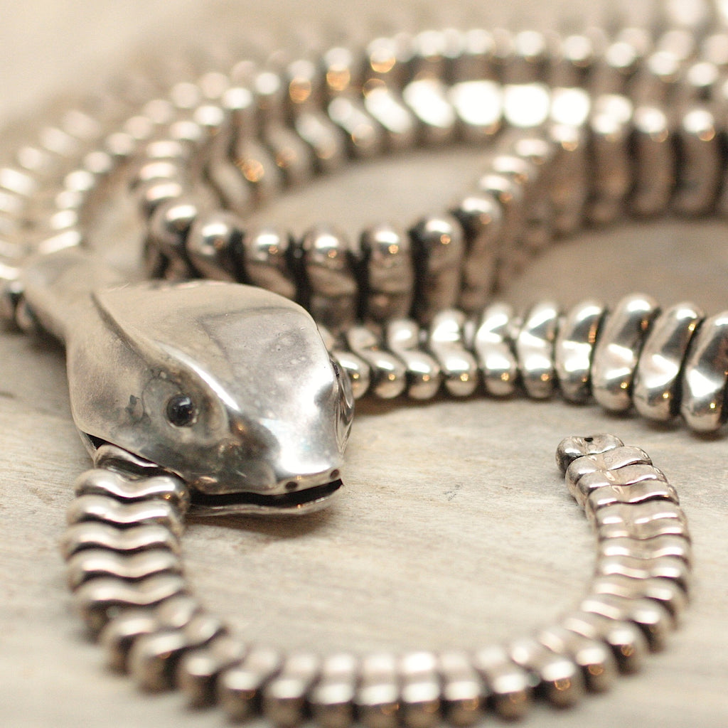 Elsa Peretti for Halston at Tiffany & Co. Sterling Silver Snake Belt ...